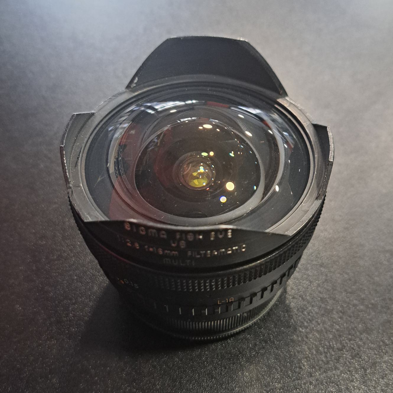 Sigma Fisheye 1-2.8 16mm