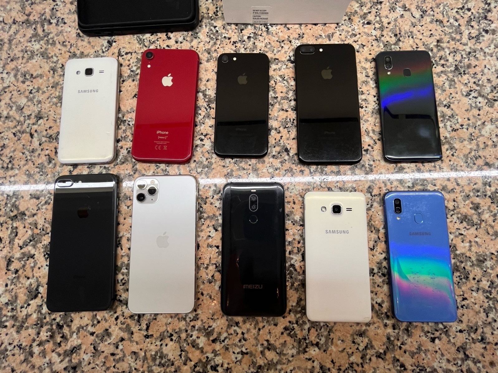 Pametni mobilni telefoni, iPhone, Samsung, Meizu, 10kom