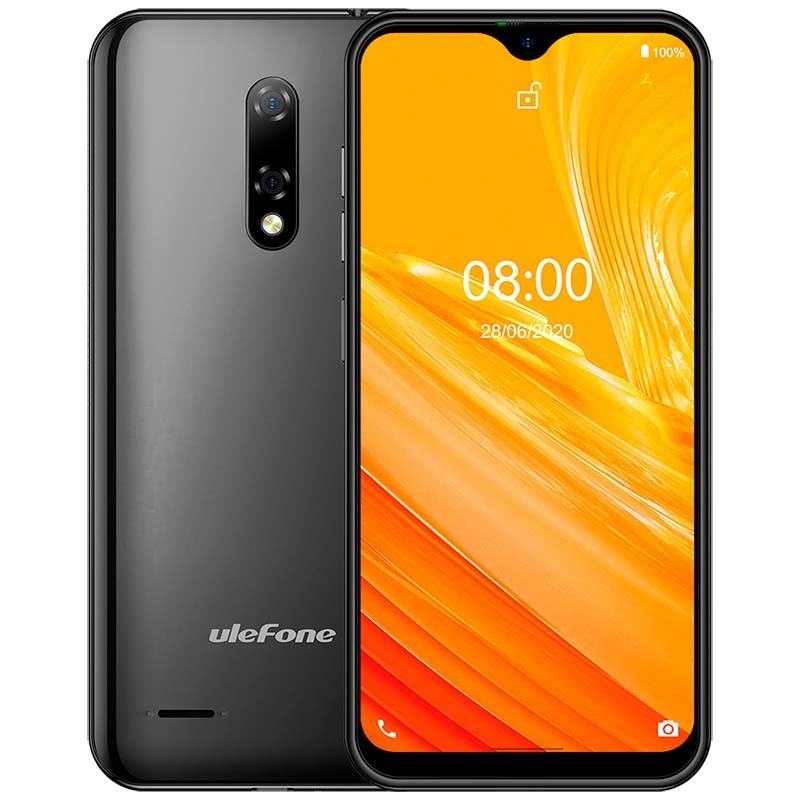 ULEFONE Note 8, 16GB, črna