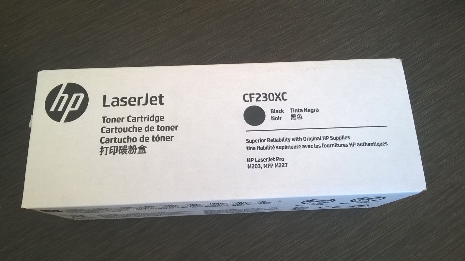 HP toner CF230XC - original
