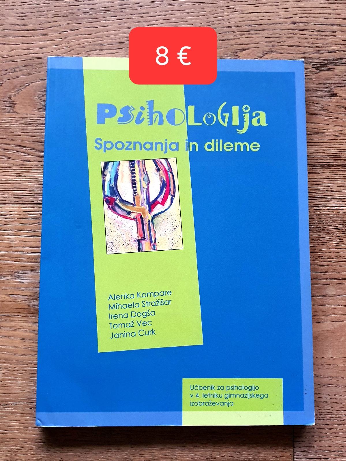 Učbenik Psihologija: Spoznanja in dileme