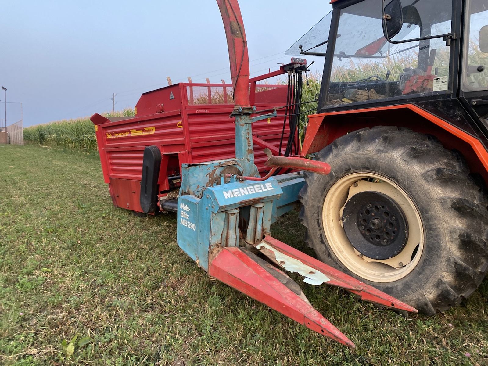 Kombajn MENGELE MB290