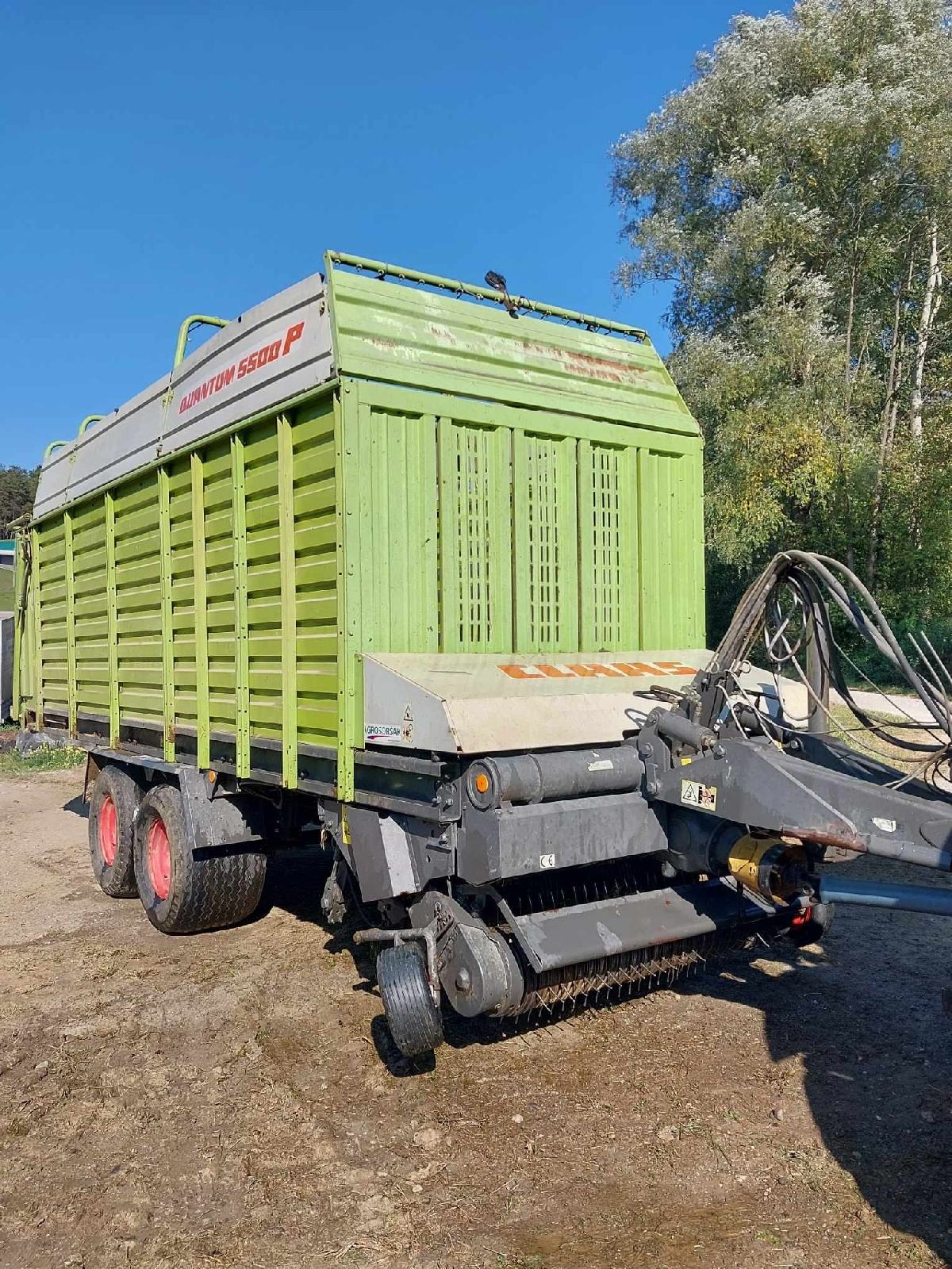 Nakladalna prikolica CLAAS QUANTUM 5500P