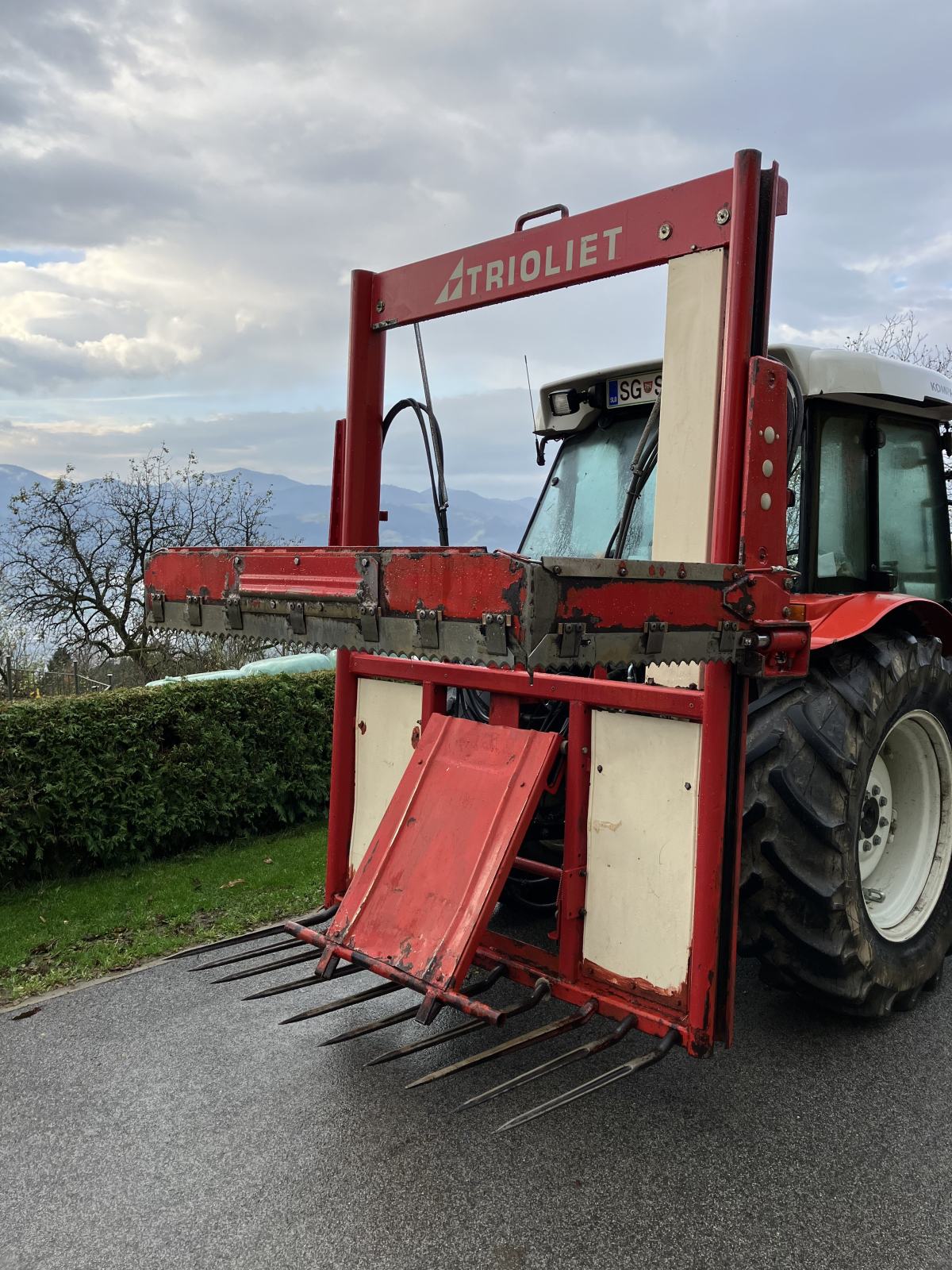 Odjemalec silaže Triolite TU 170