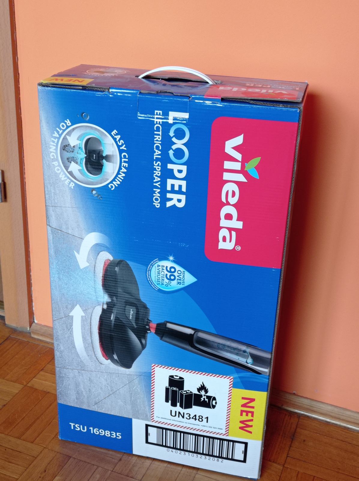 Vileda Looper - električni čistilec tal