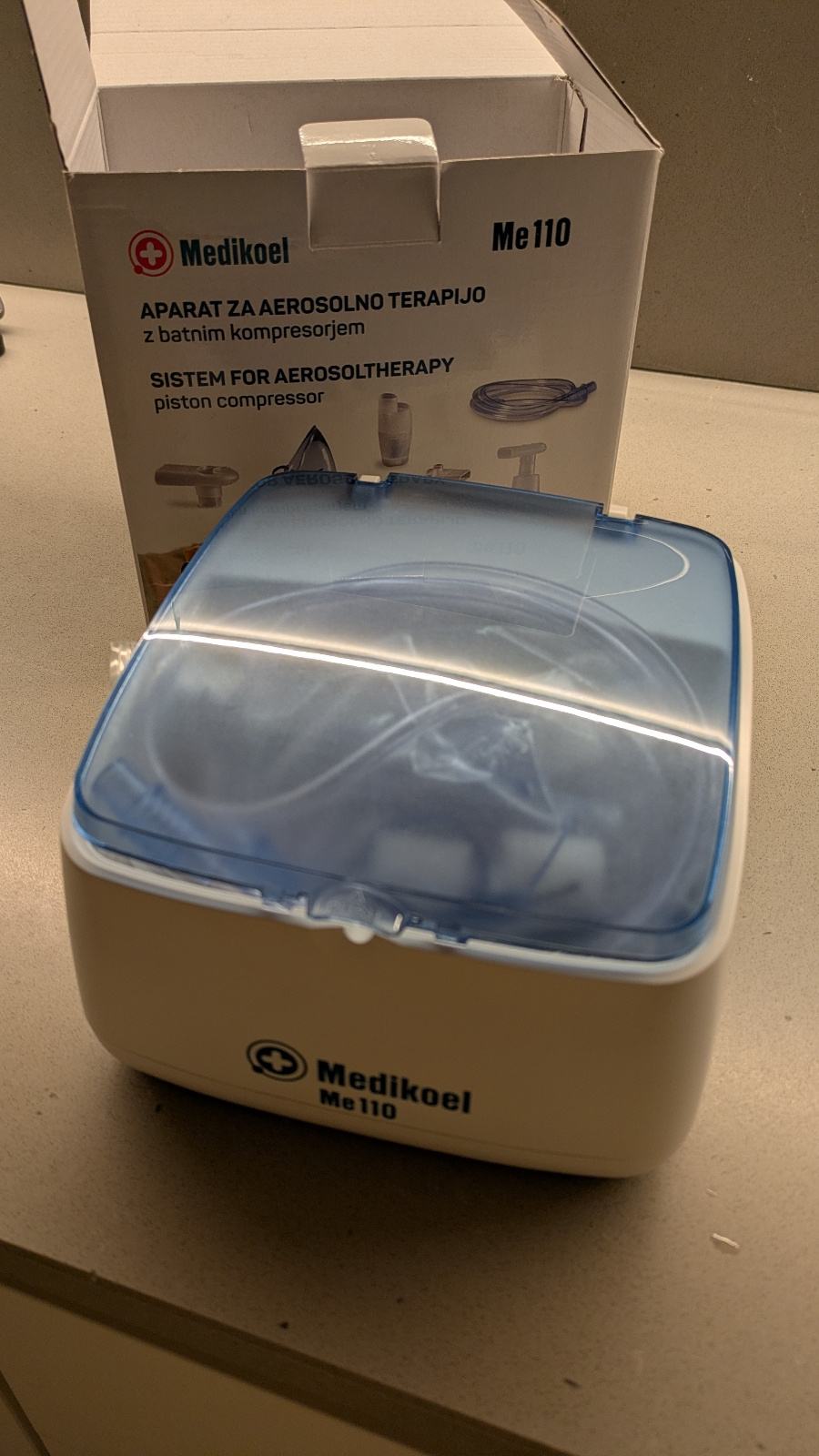 Medikoel inhalator Me110 + aspirator Me126