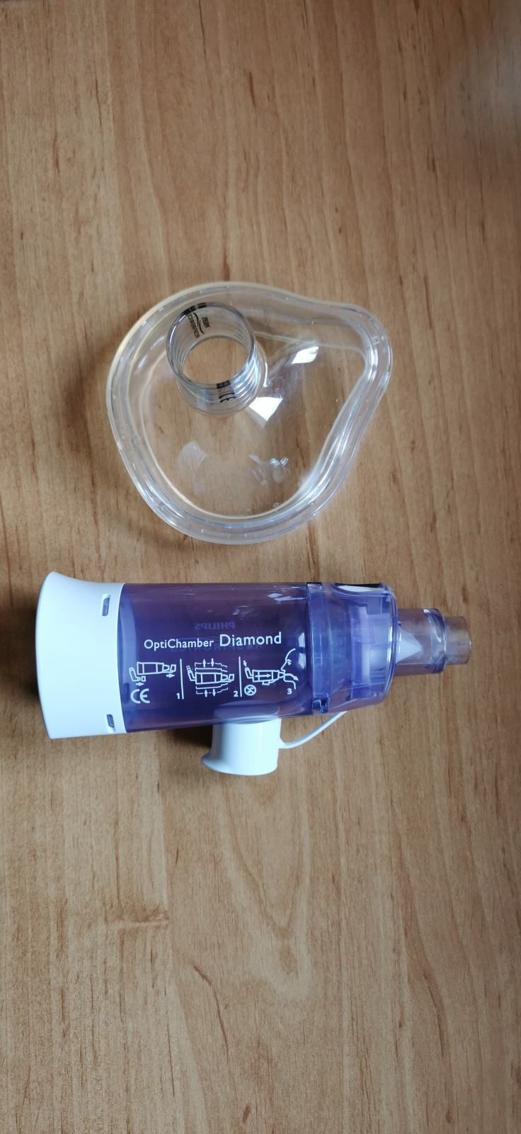 Obrazna maska Philips Respironics OptiChamber