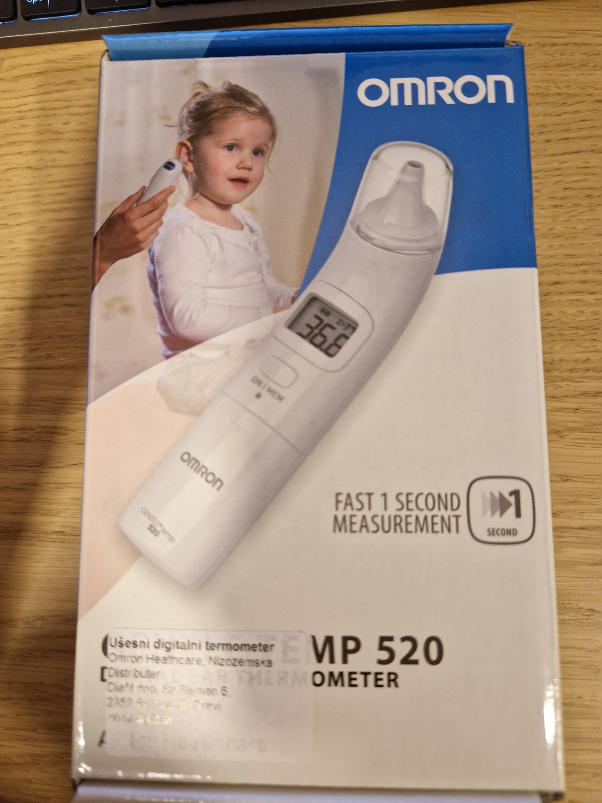 Ušesni termometer Omron