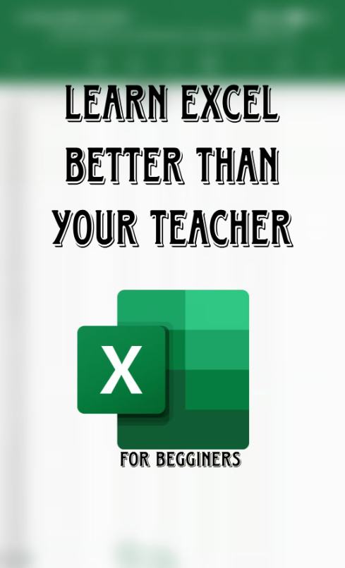 E-knjiga o Excelu: Learn Excel better than your teacher v angleščini