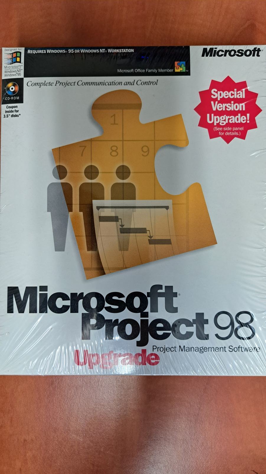 Microsoft project 98 update