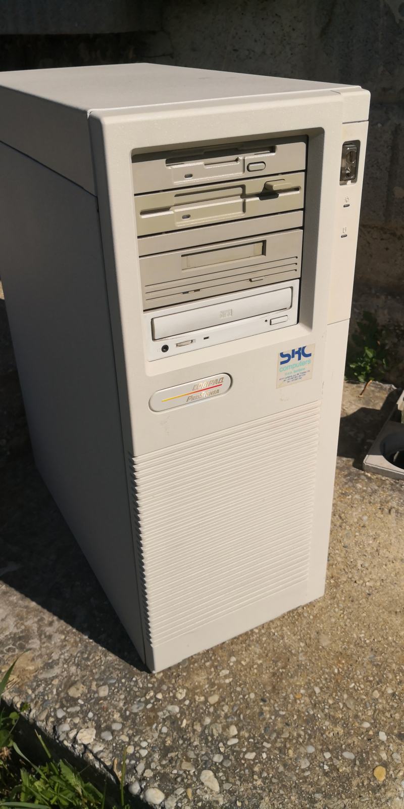 486 PC Compaq PROSIGNIA 3080 retro osebni računalnik,vintage computer,
