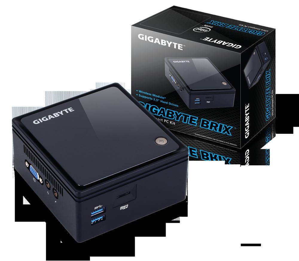 Gigabyte Brix GB-BACE-3000, Win10, 8gb ram, 250gb ssd