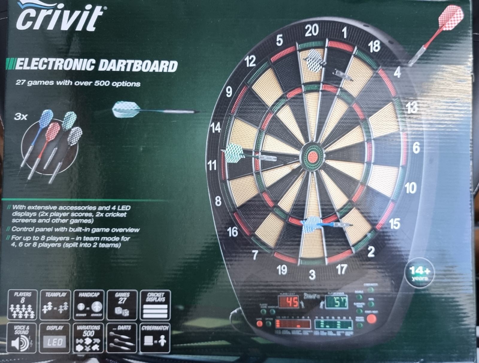 Elektronski pikado Crivit