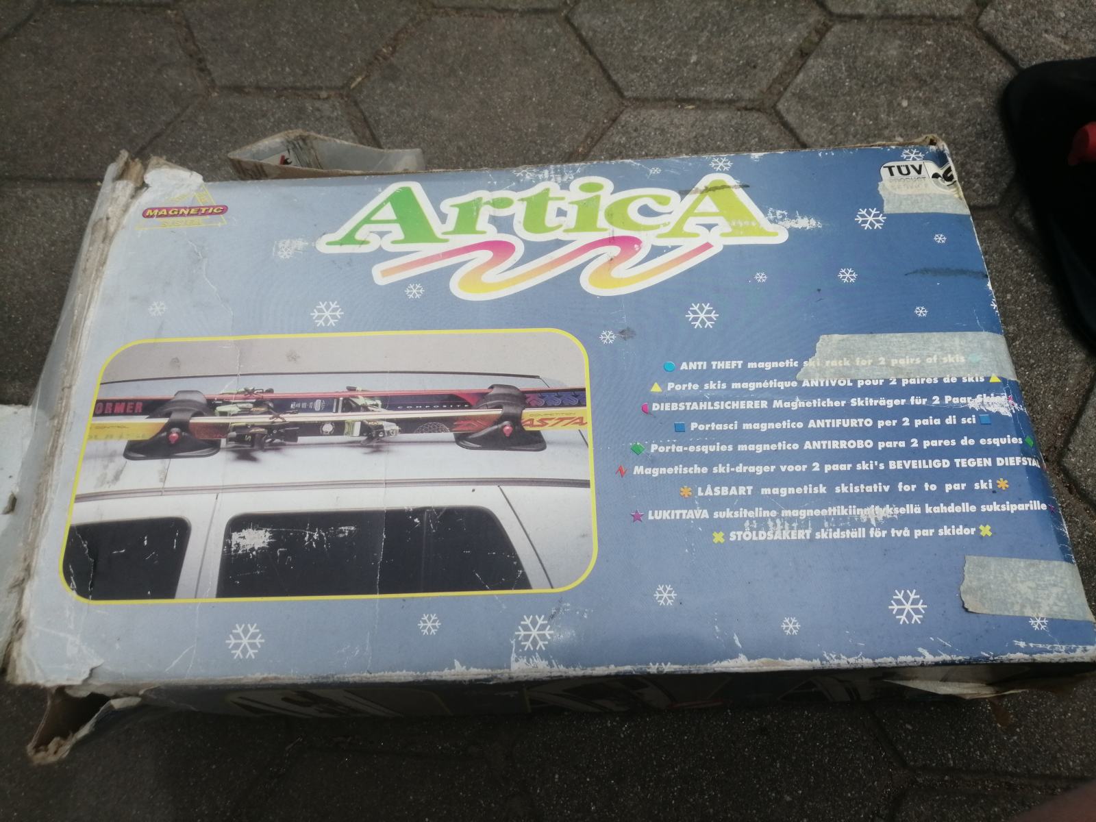 Ženske smuči za tek, alpske, čevlji in nosilec