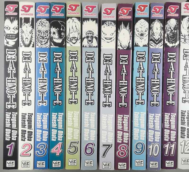DEATH NOTE 1 - 13, Tsugumi Ohba in Takeshi Obata