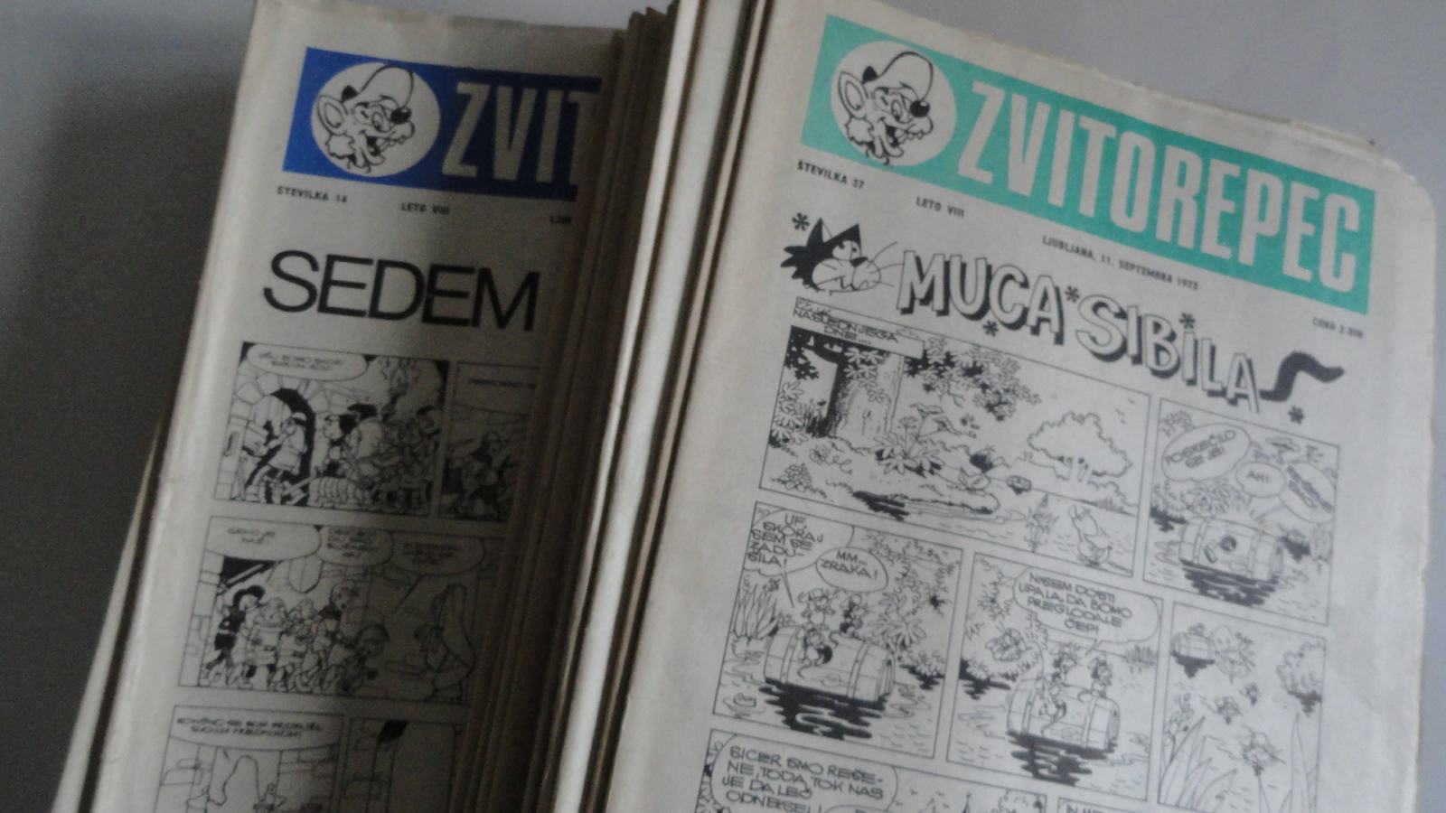 STRIP - ZVITOREPEC TEDNIK S STRIPI 1969