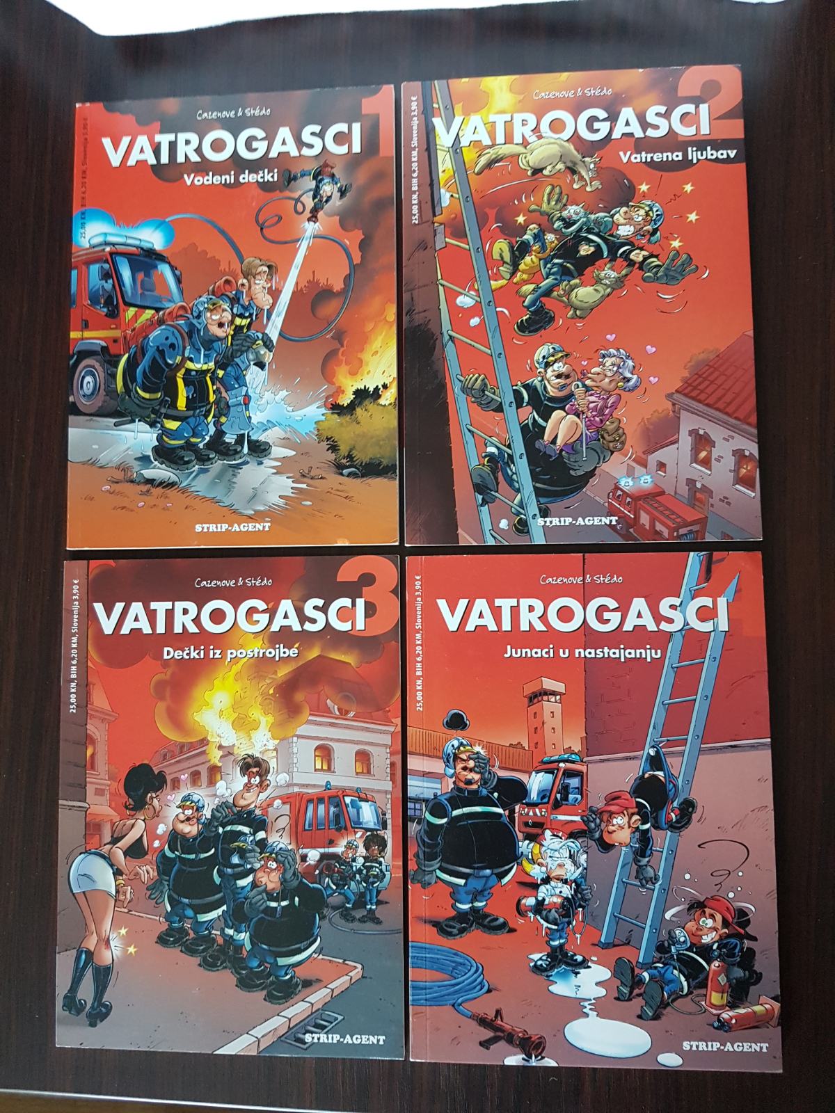Vatrogasci 1-4 (Strip - agent)