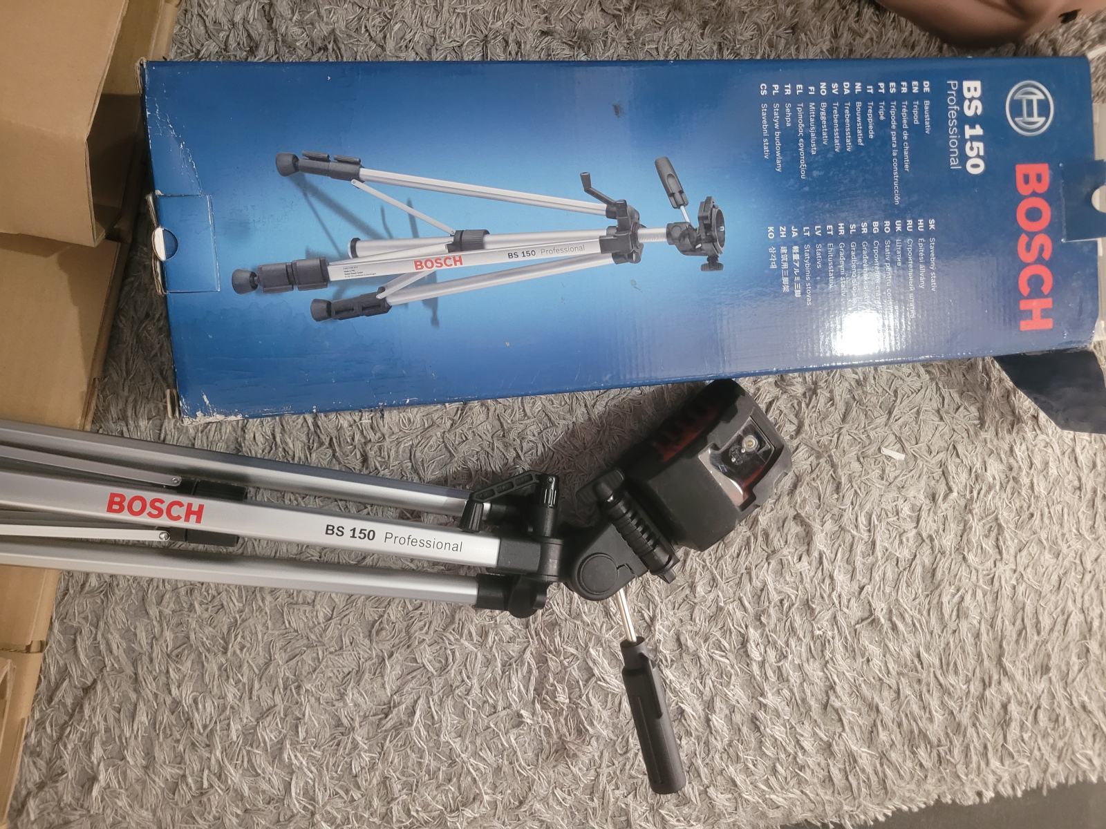 bosch BS 150 Professional. Laser Würth CCL06