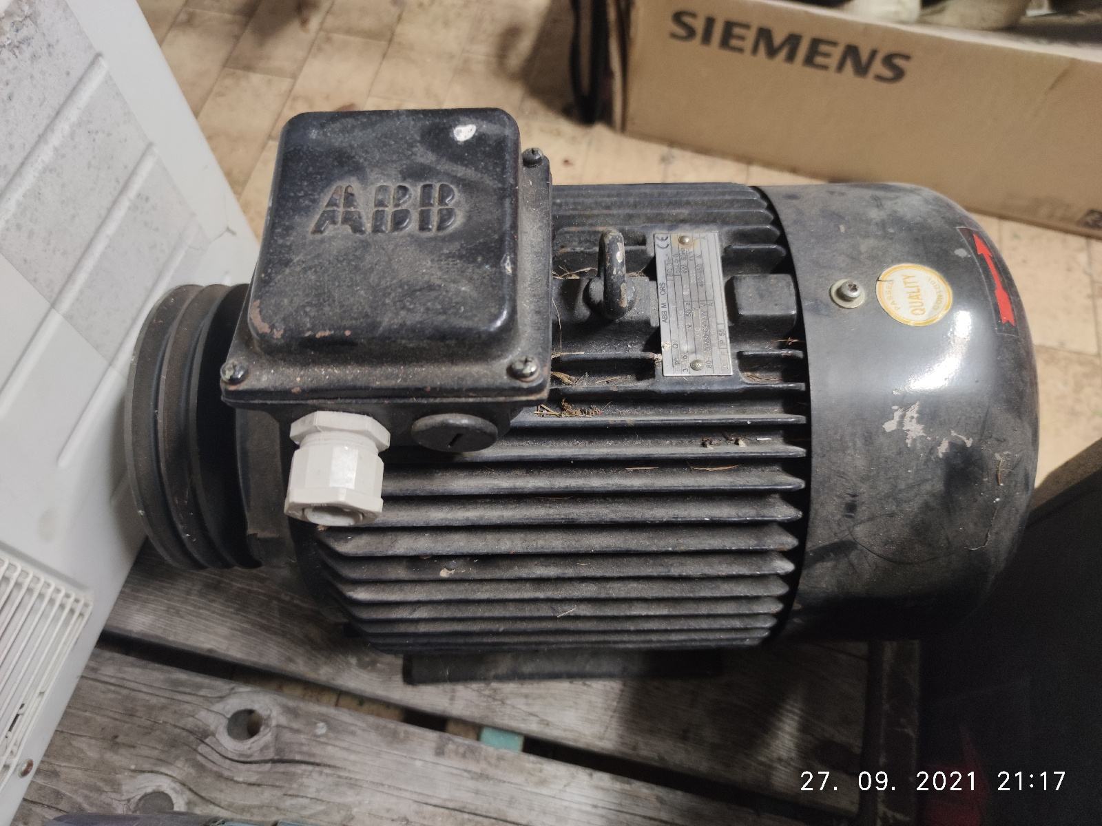 elektromotor ABB 7.5kW 2930obr/min