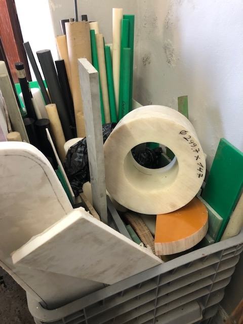 MATERIAL POM, TEFLON, PERTINAX, itd.....