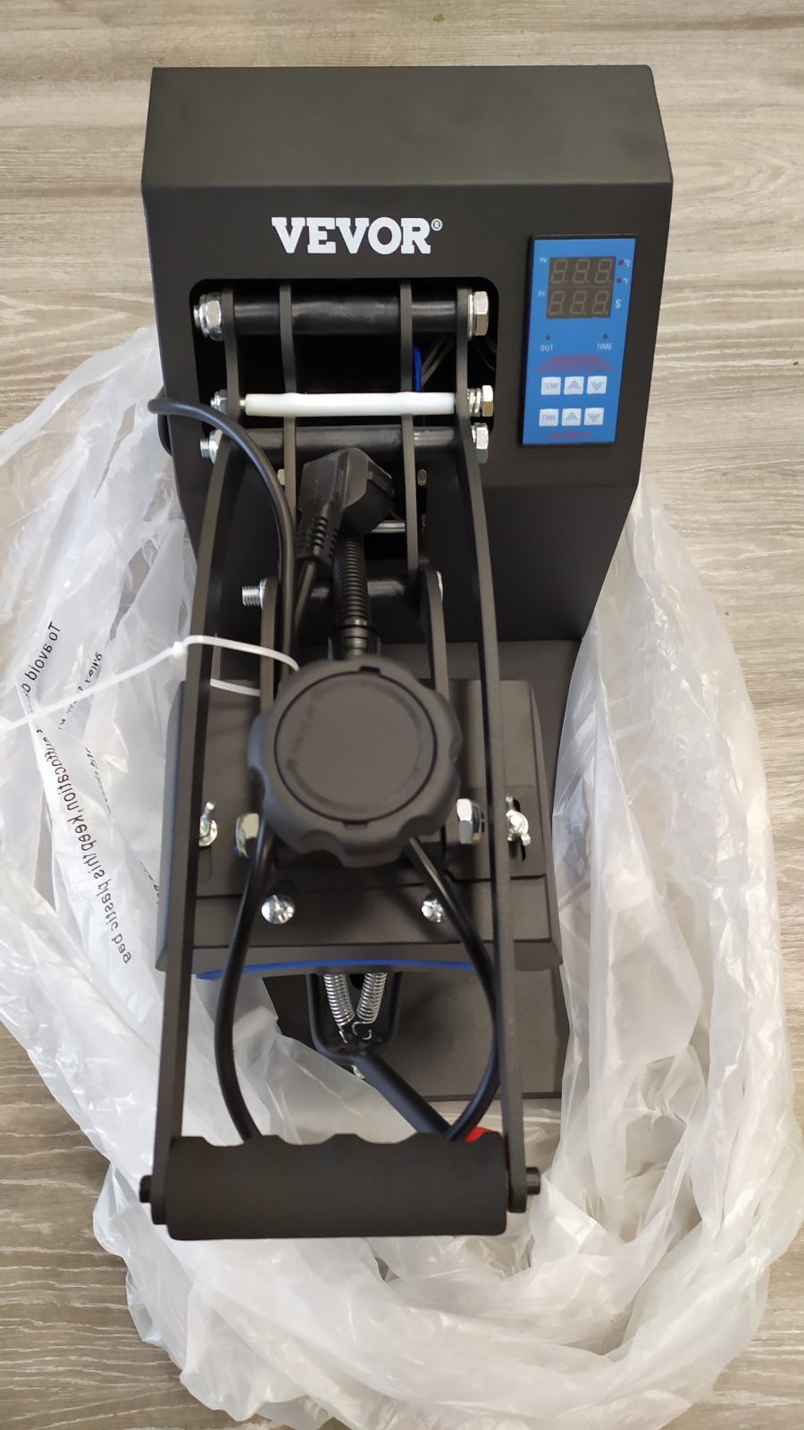 Toplotna preša za kape