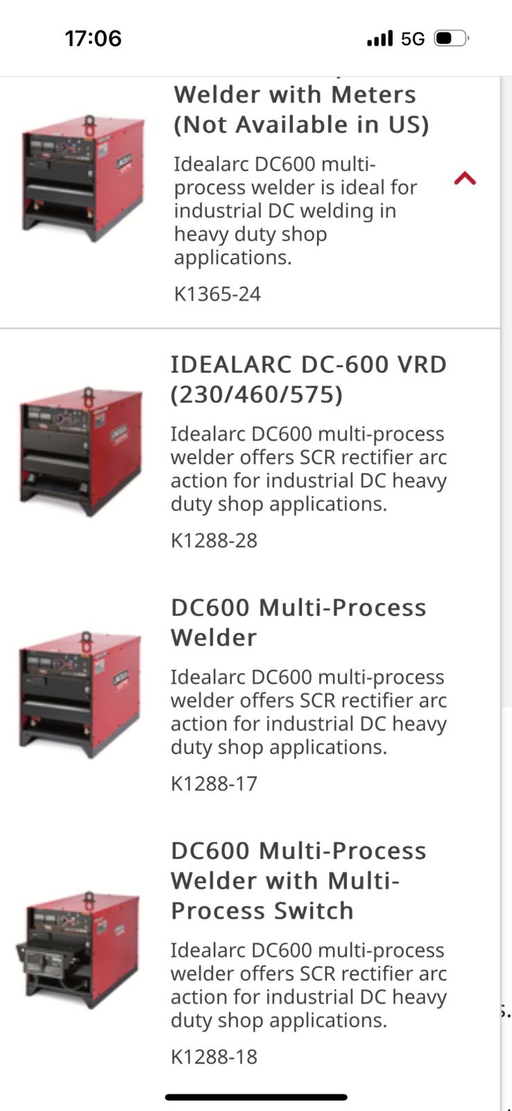 Varilni aparat DC 600