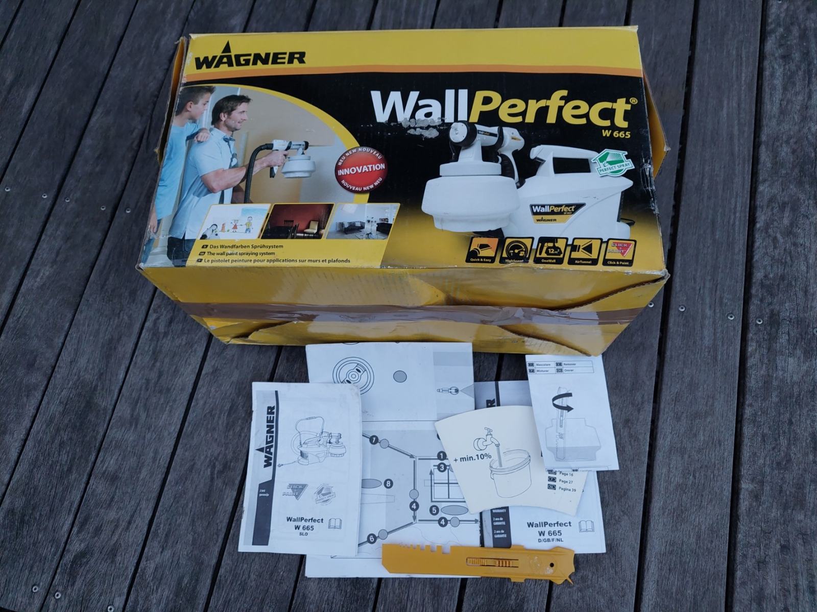 WAGNER WallPerfect W665 pršilni sistem za stenske barve