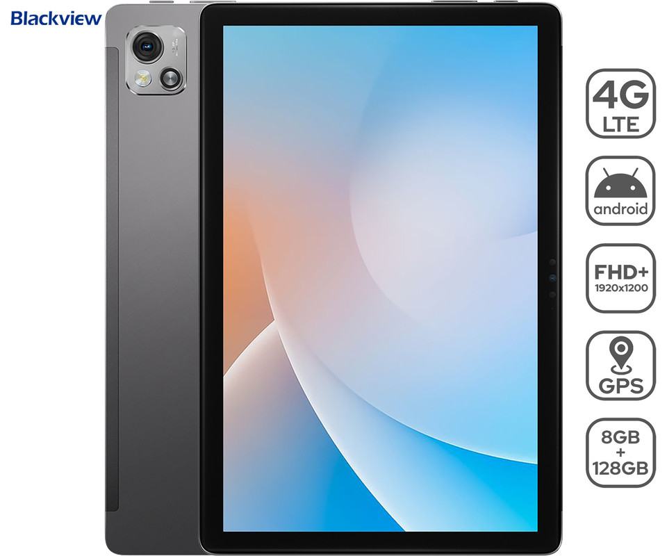 Blackview TAB 13 PRO tablični računalnik, 10.1, 4G-LTE, 8GB+128GB, IP
