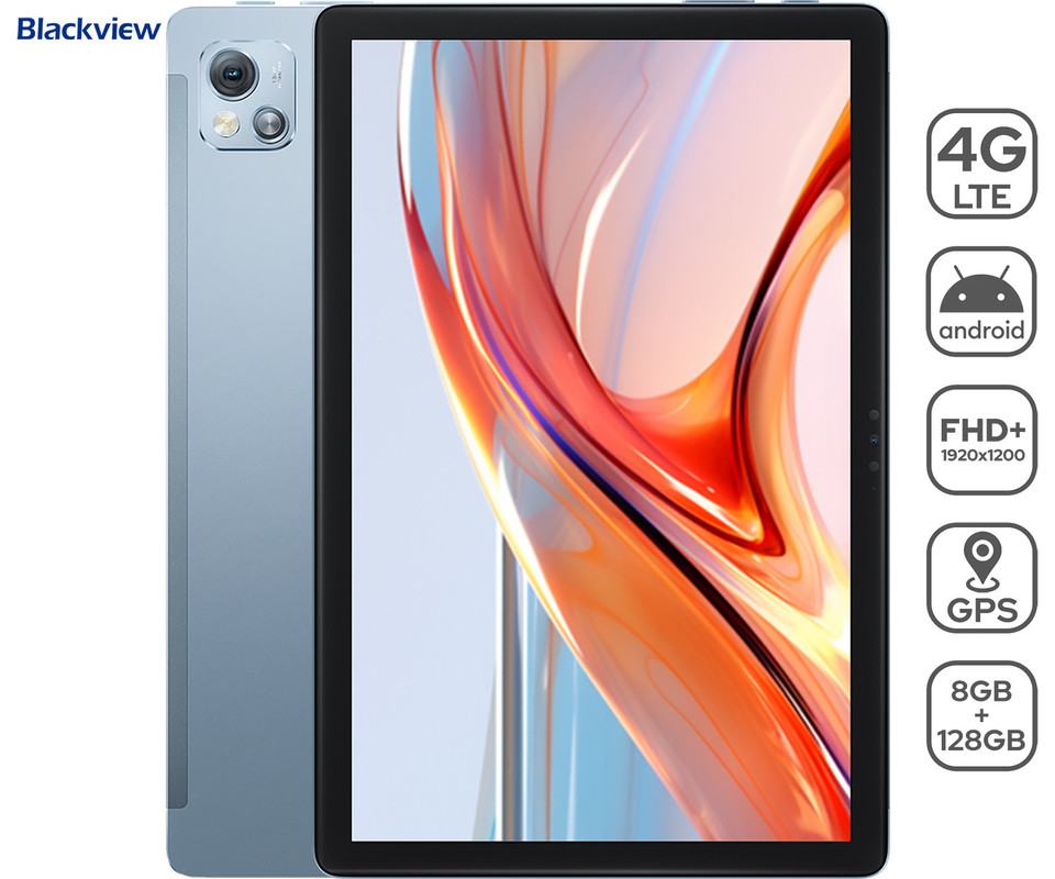 Blackview TAB 13 PRO tablični računalnik, 10.1, 4G-LTE, 8GB+128GB, IP
