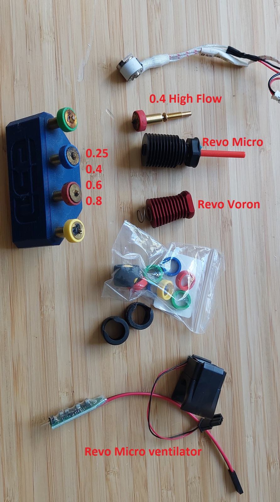 E3D Revo Voron Micro HF