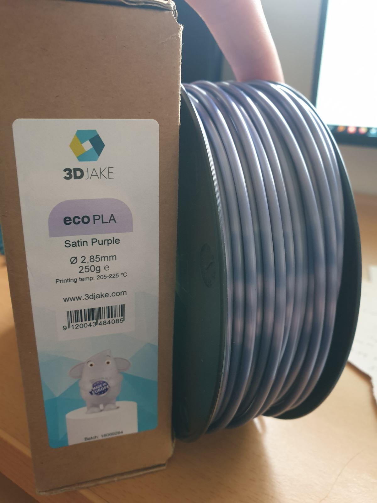 Filament eco PLA 2,85 Satin Purple