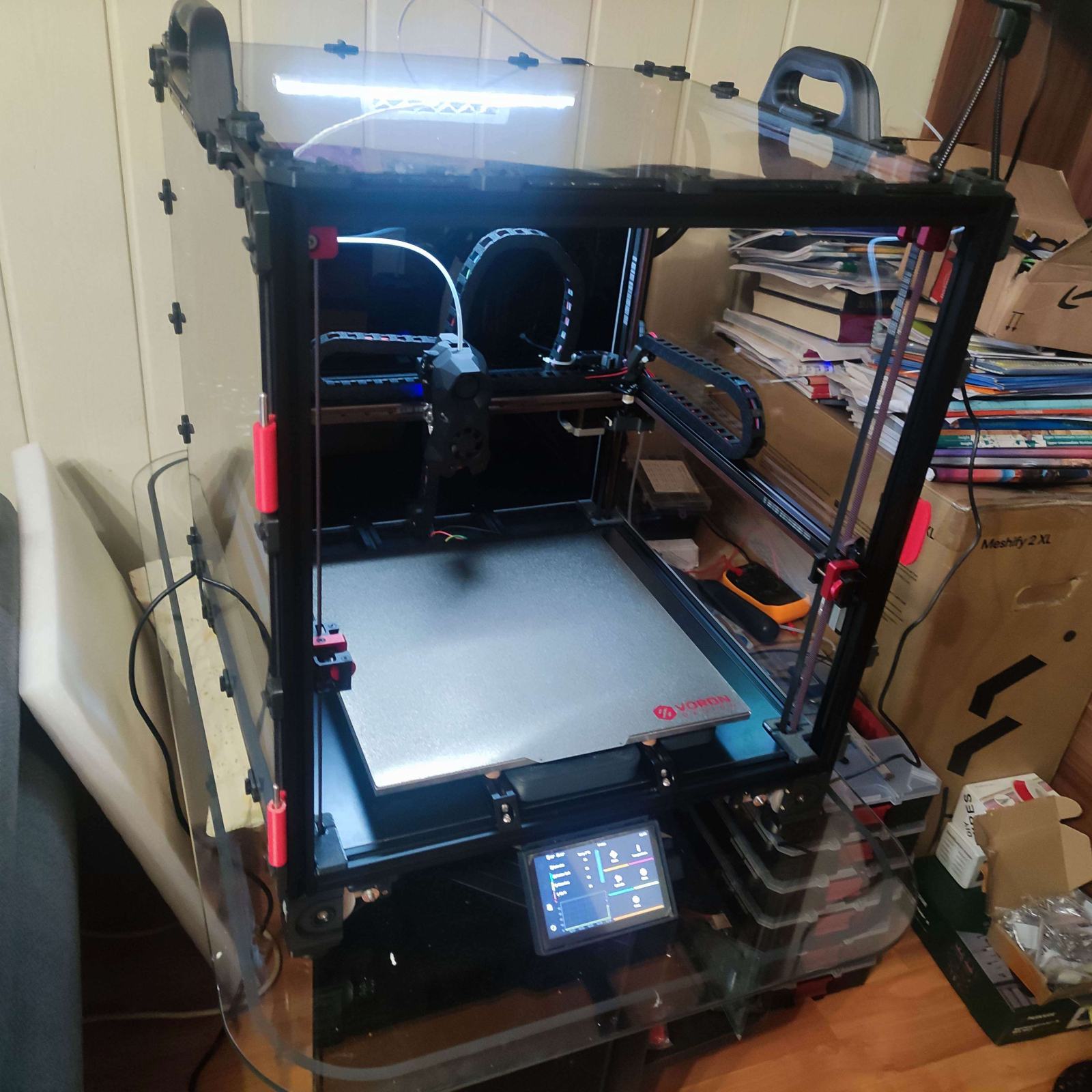 Voron 2.4 r2 350 s CNC gantry 3D tiskalnik