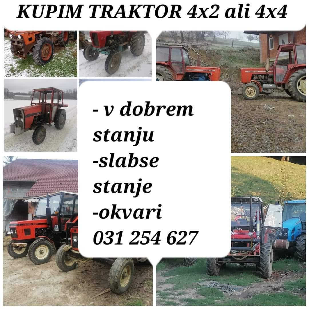 KUPIM TRAKTOR 4x2 ALI 4X4