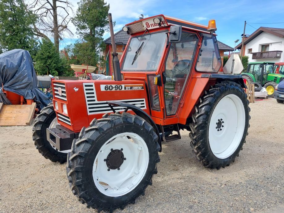 traktor Fiat Agri 60-90 Hi-Lo za medredno obdelavo