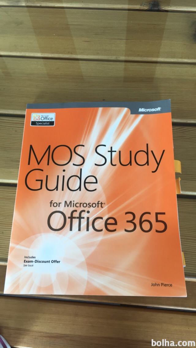 MOS Study Guide for Microsoft Office 365