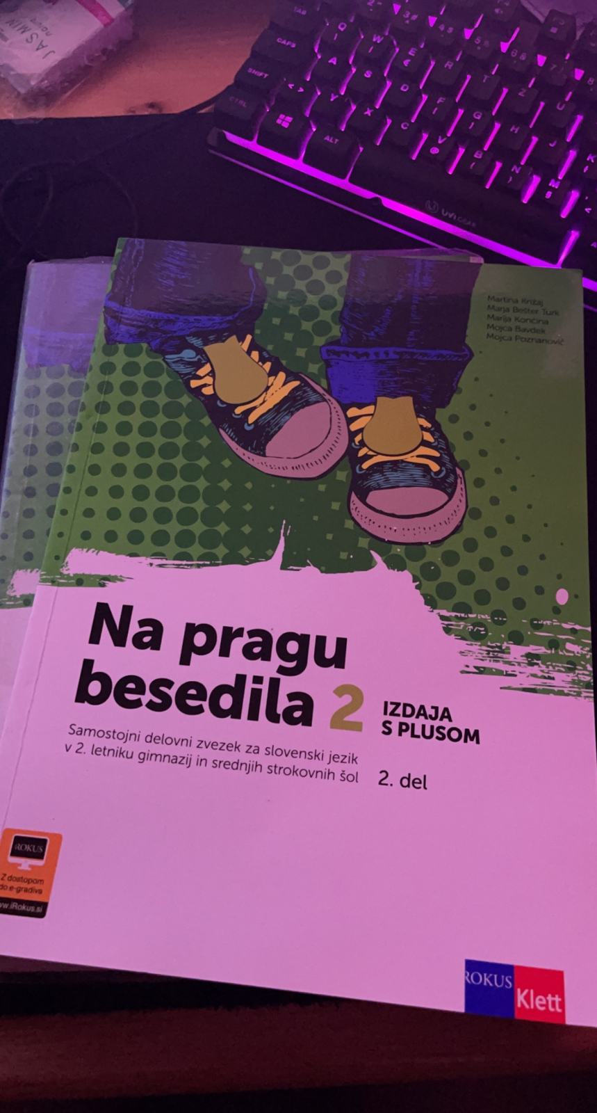 Na pragu besedila 2, izdaja s plusom (delovni zvezek za slovenščino)