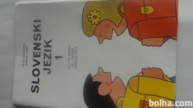 SLOVENSKI JEZIK 1 .DELOVNI ZVEZEK ZA 1,RAZRED 1988