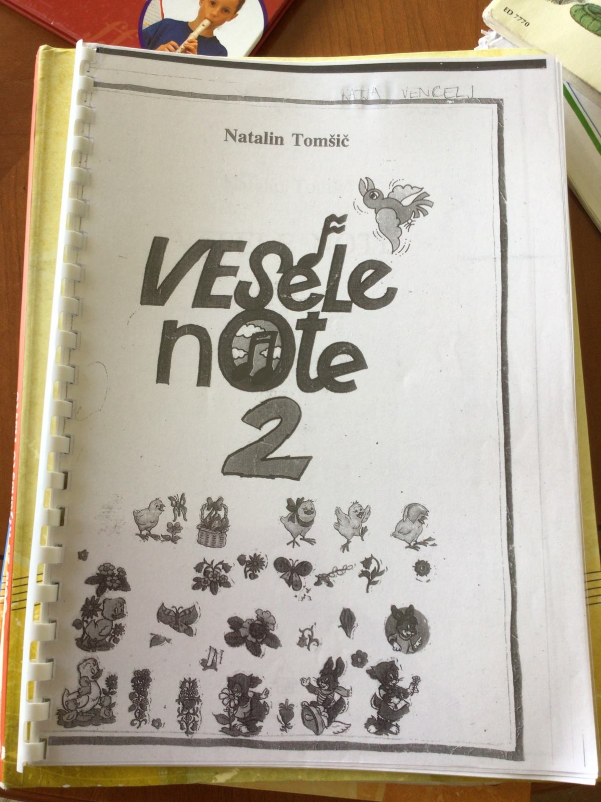 Vesele note 2 Natalin Tomšič