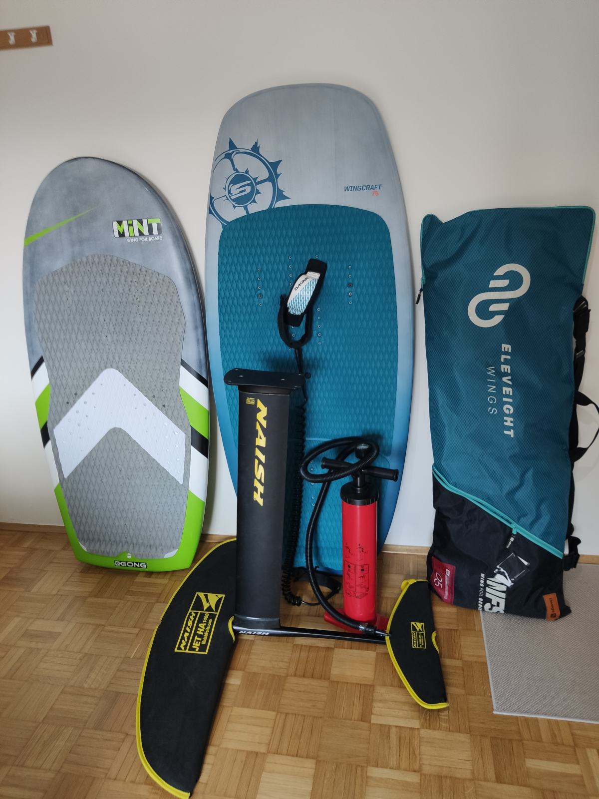 Wingfoil komplet ali posamično Naish , Slingshot , Gong , Eleveight