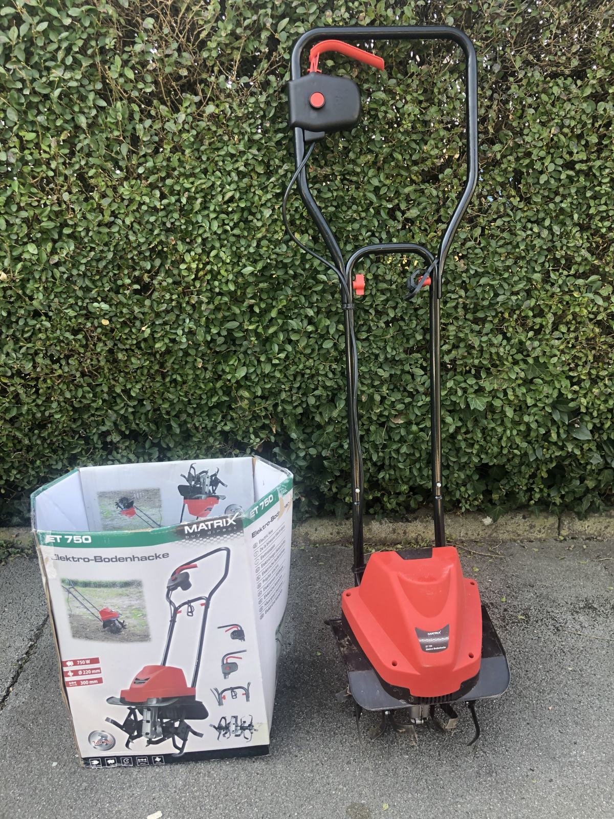 Matrix ET-750 elektricni vrtni prekopalnik (kultivator)