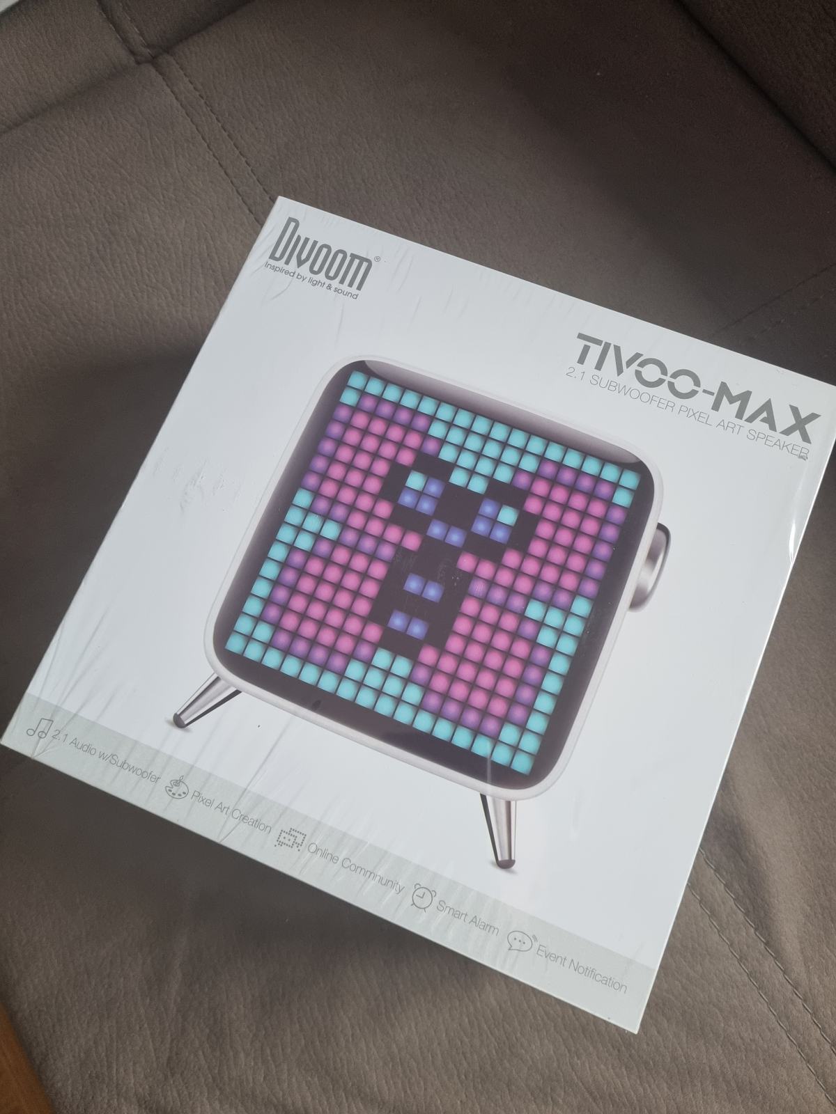 Divoom Tivoo-Max bluetooth zvočnik, pixel-art