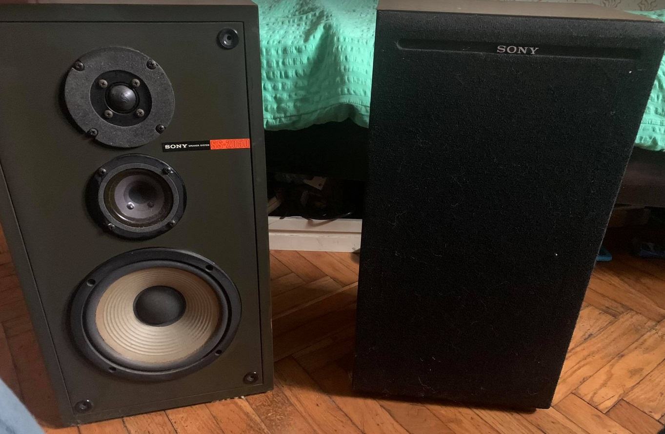 VINTAGE HI-FI ZVOČNIKI SONY SS-2050, 40/80W