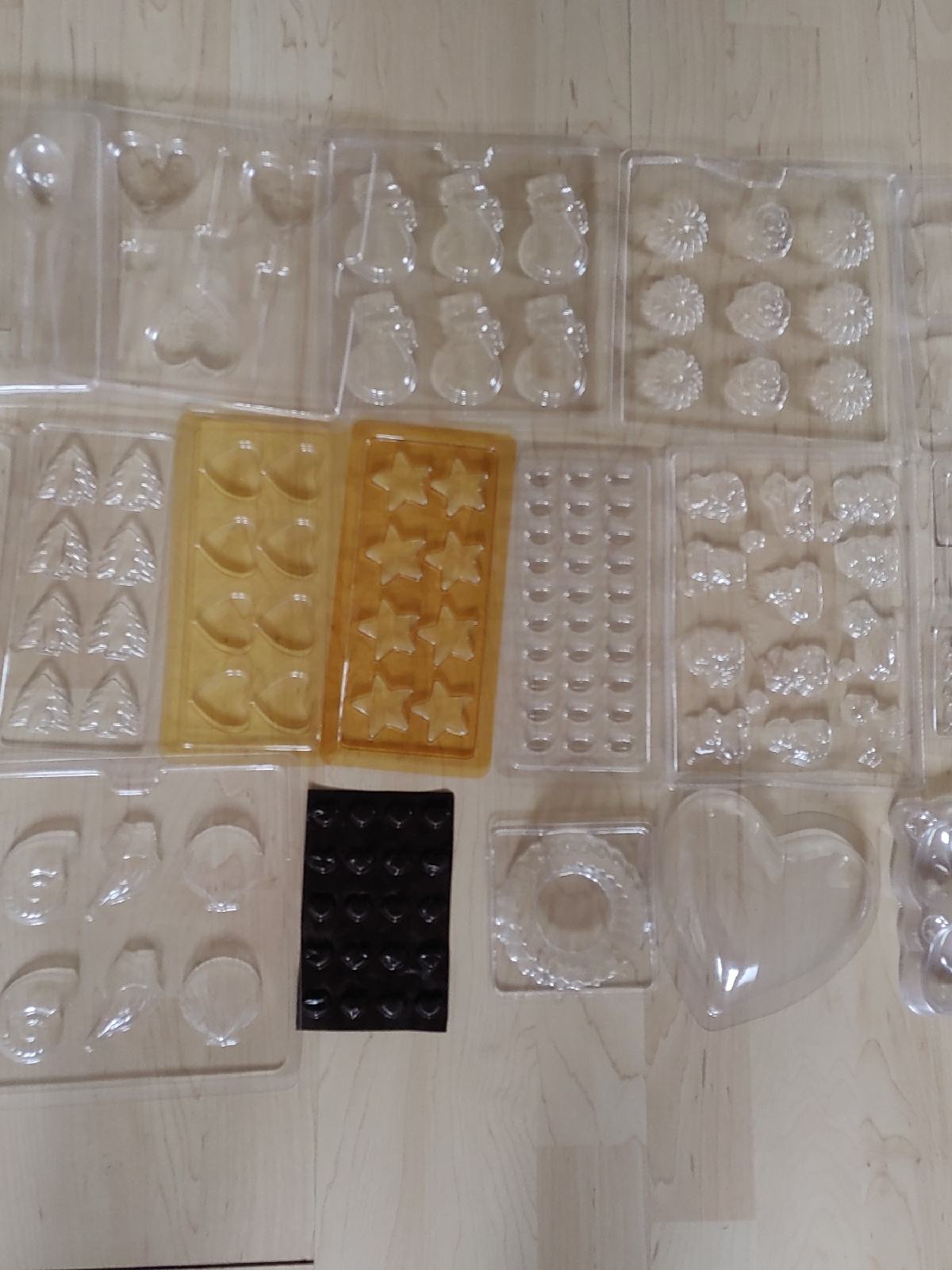 Plastični modelčki za čokolatine, čokoladice