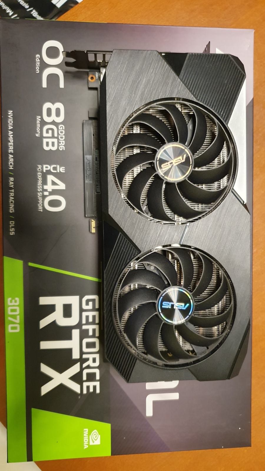 ASUS RTX 3070 DUAL OC