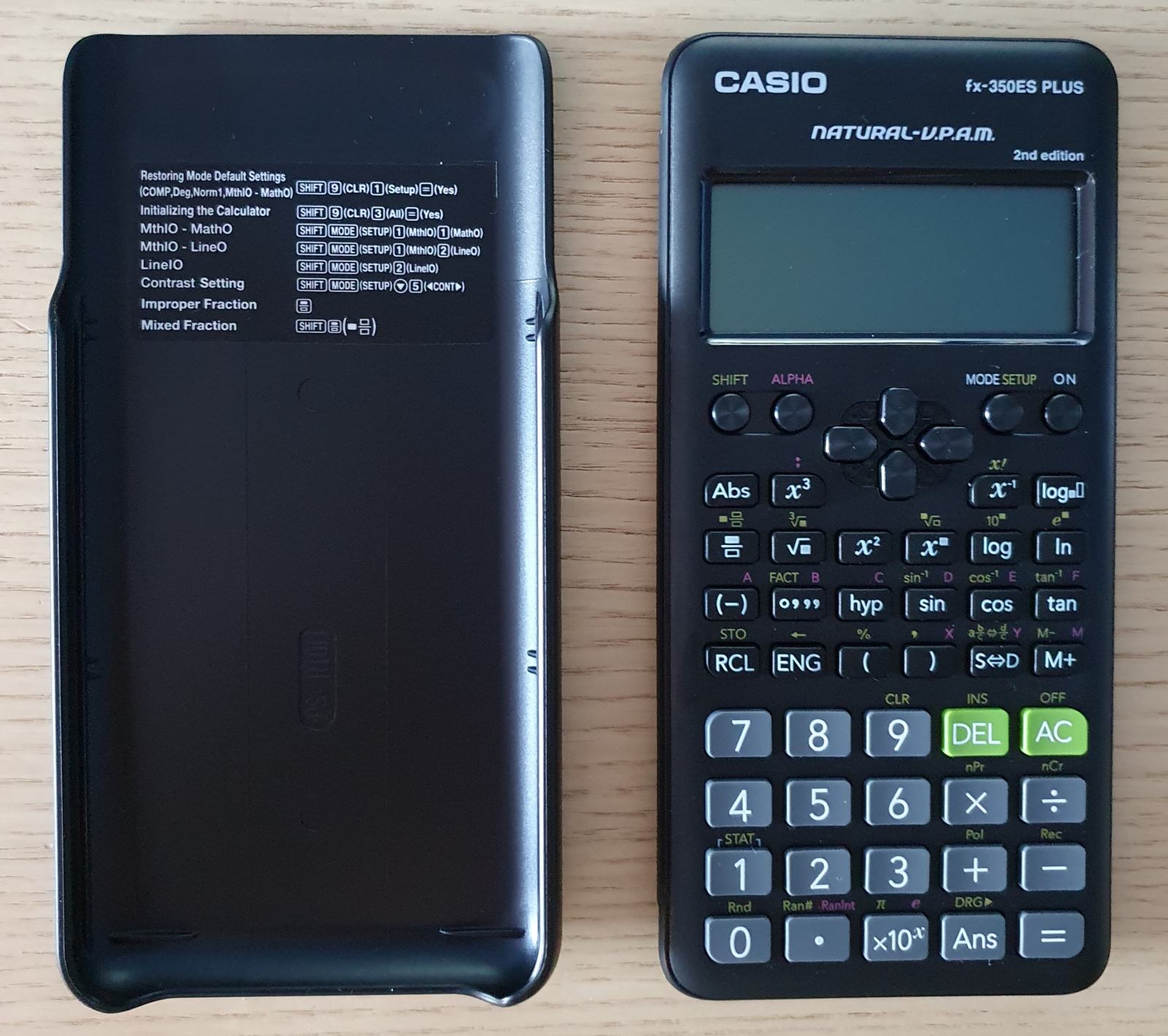 Kalkulator CASIO FX-350 ES PLUS (II. generacija)