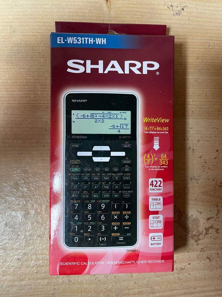 Kalkulator Sharp EL-W531TH-WH