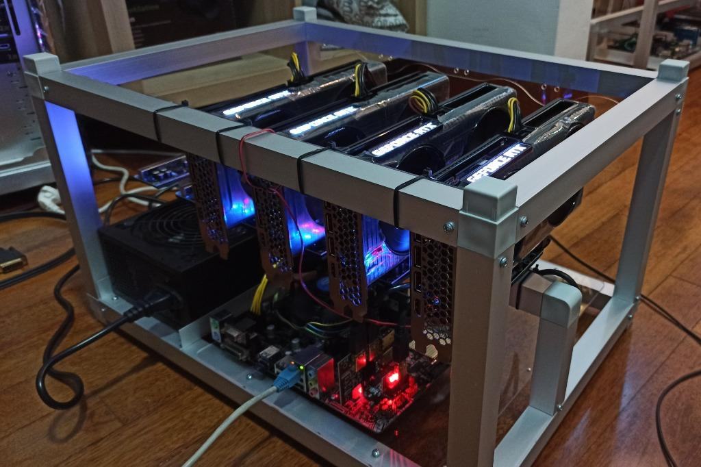 Mining rig 100mh/s 250W