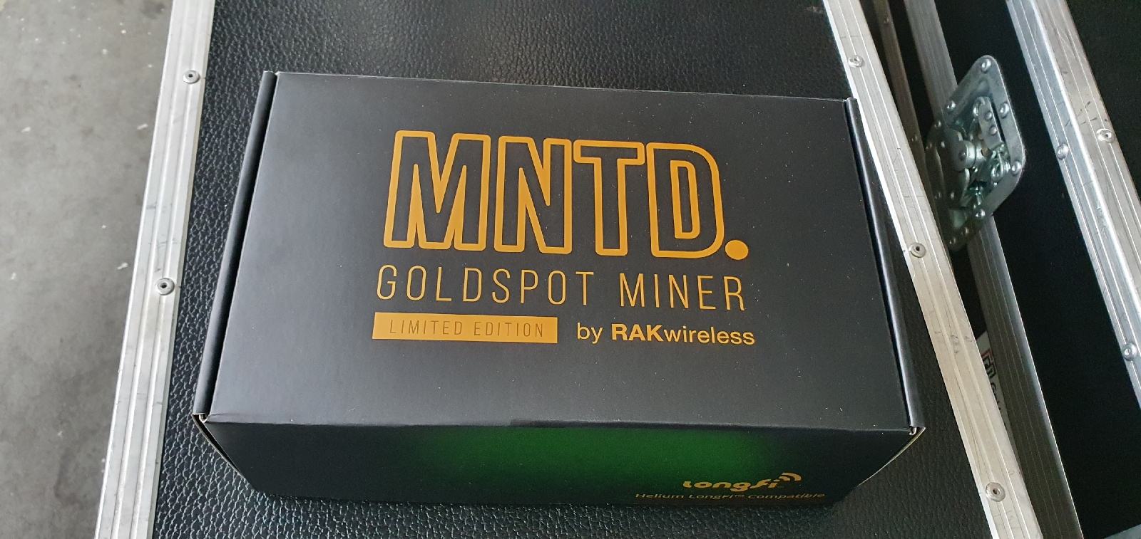 MNTD Goldspot Helium Miner RAK Wireless