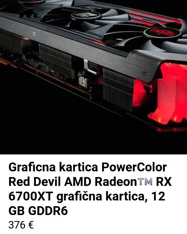 PowerColor Red Devil AMD Radeon RX 6700 XT
