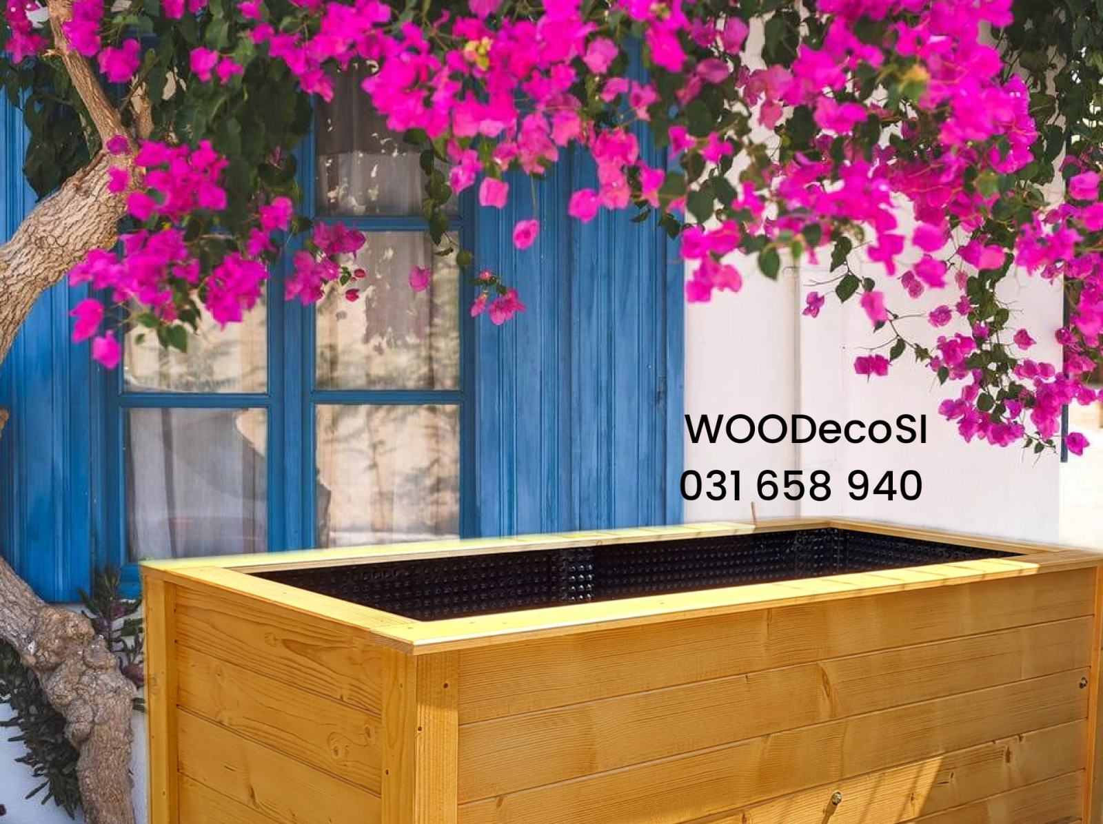 Visoke grede MASIV - masivno izdelane - les debeline 45 mm